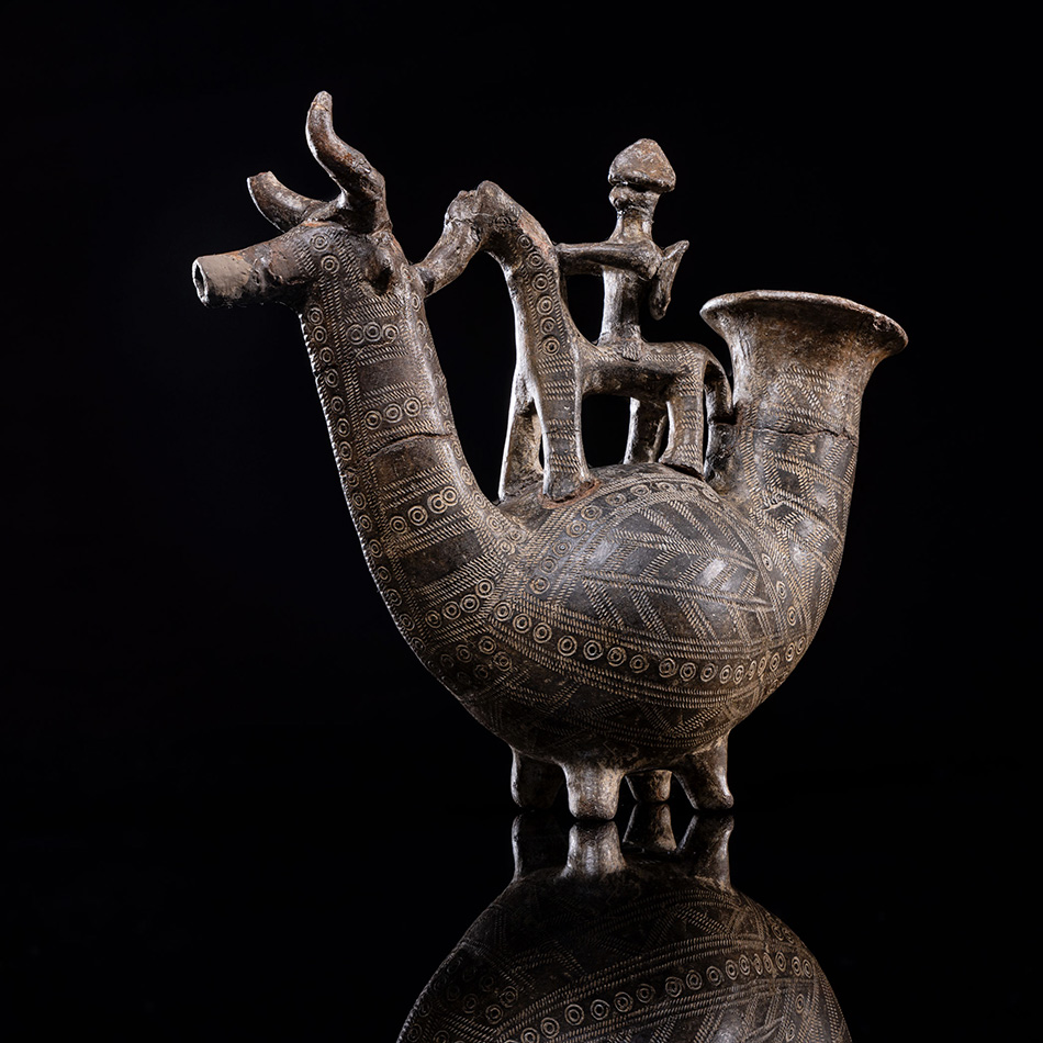 Askos Benacci 3D model: Villanovan Vessel at Bologna Archaeol. Museum